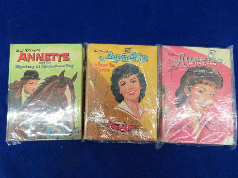 Three 1960s Walt Disney's Annette books - AAA Auction and Realty