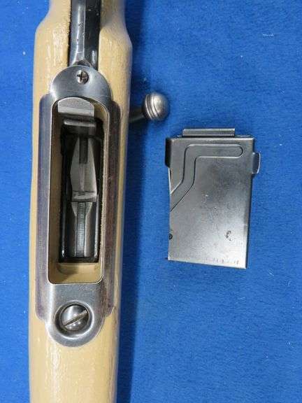 Mossberg bolt action 20 gauge shotgun with a clip. Model 185K A. 2 3/4 ...