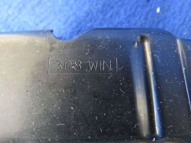 Two rifle clips. One marked 308 WIN and one marked Colyer Clip. - AAA ...