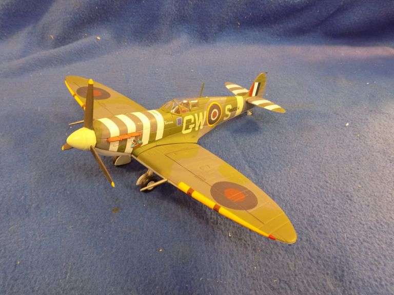 Spitfire Armour Collection die-cast metal model airplane - AAA Auction ...