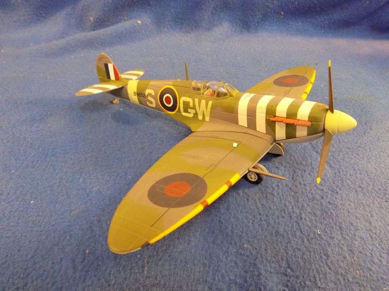 Spitfire Armour Collection die-cast metal model airplane - AAA Auction ...