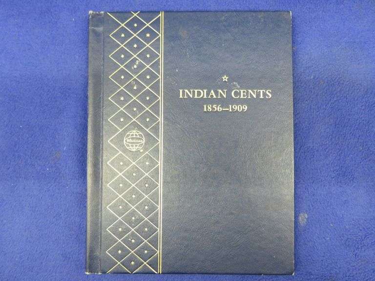Indian Head Penny book: Incomplete collection from 1856-1909 - AAA ...