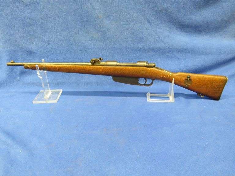 Italian M91/TS Carcano bolt-action rifle. SN CAR09165 - AAA Auction and ...