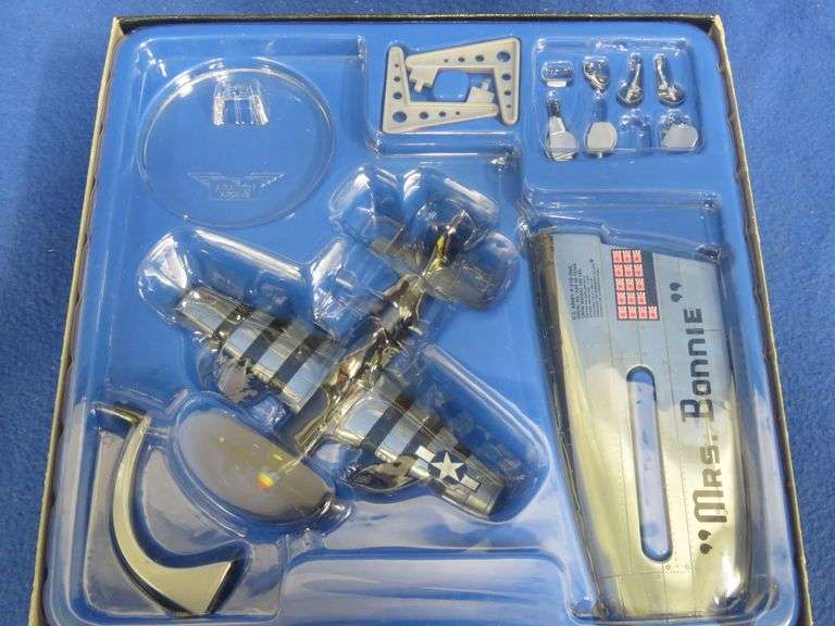 Unassembled and numbered P-51K Mustang "Mrs. Bonnie" Lt. Col. Bill ...