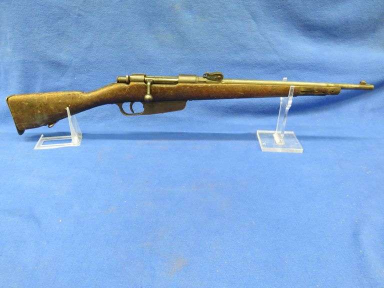 Italian M91/TS Carcano bolt-action rifle. SN CAR09430 - AAA Auction and ...