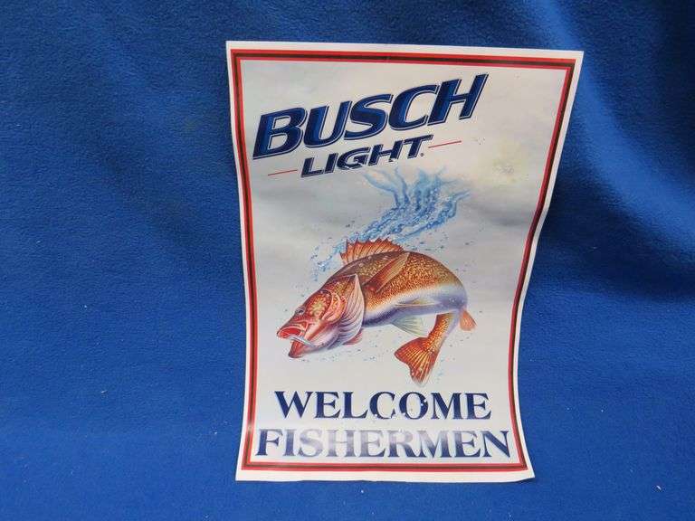 Empty 1970s-era Schmidt Sport Pack case and a Busch Lite poster - AAA ...