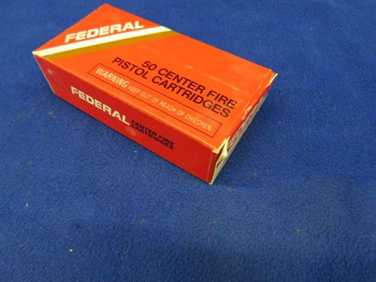 Fifty Federal 38 Special Match rounds - AAA Auction and Realty