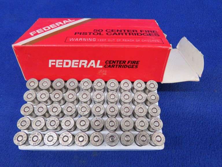 Fifty Federal 38 Special Match rounds - AAA Auction and Realty