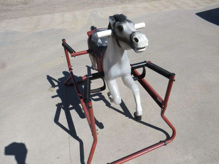 Vintage spring bouncing horse - AAA Auction and Realty