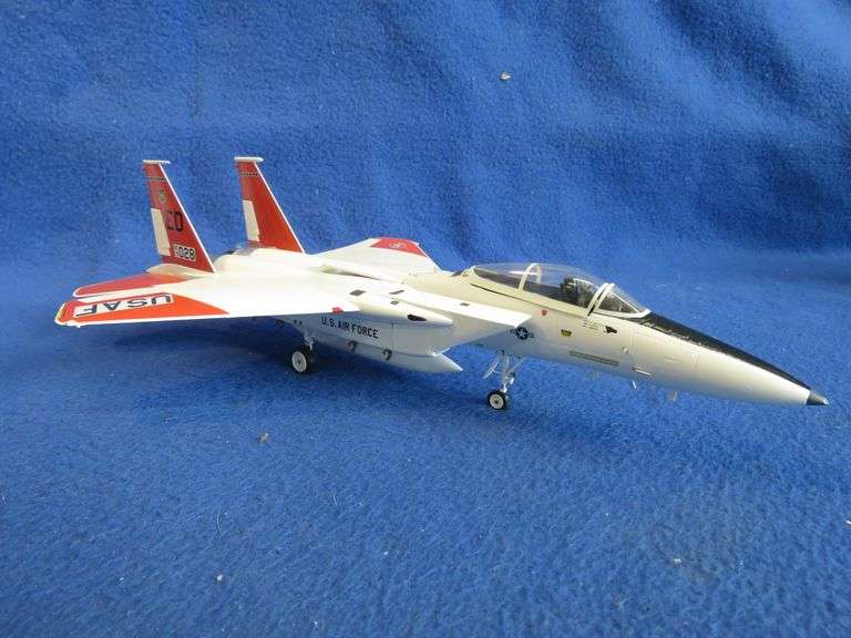 F-15 die-cast metal model airplane - AAA Auction and Realty