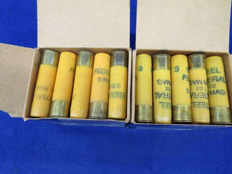 50 Federal 20-gauge shotgun shells - AAA Auction and Realty