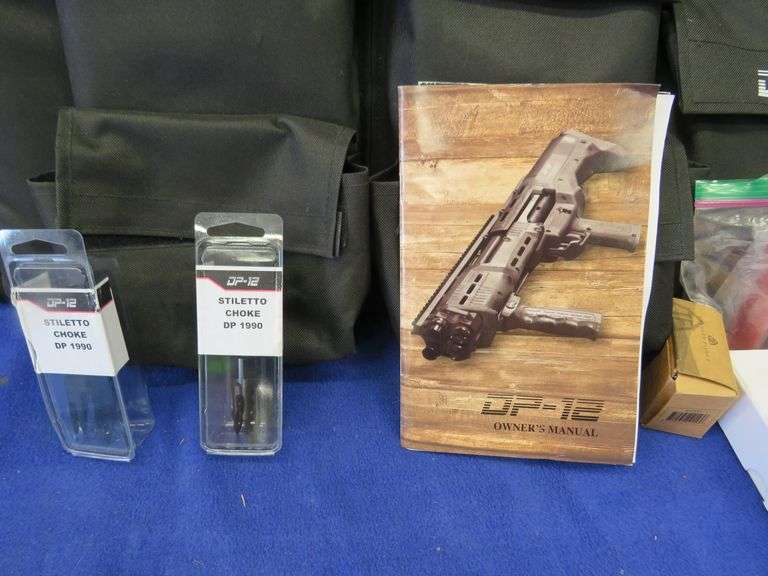 Standard MFG DP-12, double barrel 12-gauge shotgun. S/N: DP09261 - AAA ...