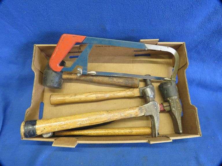 Box of Hammers and a Saw - AAA Auction and Realty