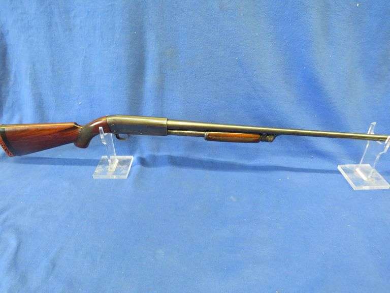 Ithaca Model 37, 20-gauge pump shotgun with a modified choke, recoil ...