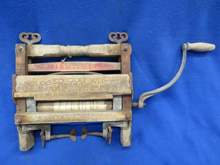 Antique Anchor Brand Clothes Wringer - AAA Auction and Realty