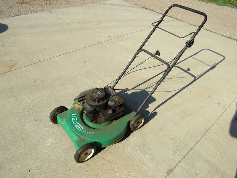 20" Rally lawn mower with a 3.5 HP Briggs and Stratton Classic motor ...