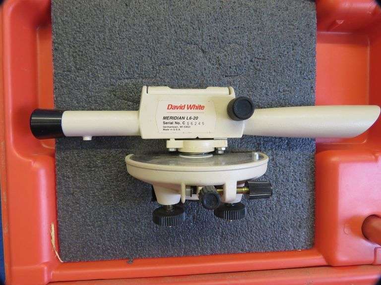 David White Meridian L6-20 Survey Scope - AAA Auction and Realty