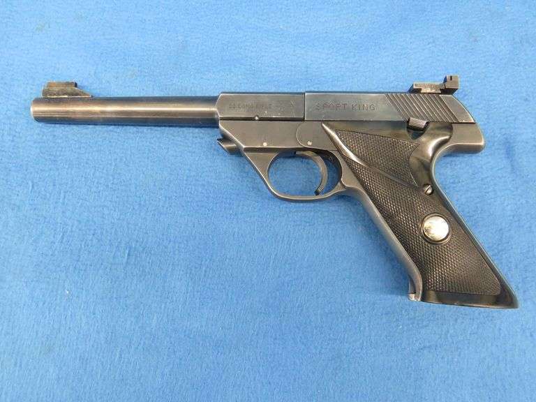 High-Standard 22 LR semi-auto pistol. Serial no. 604536. Includes one ...