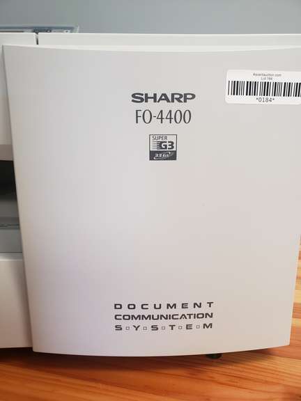 Sharp FO-4400 Document Communication System - Ascent Auction