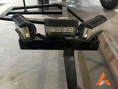 Headache rack w/ LED lights, 63 1/2” - Ascent Auction