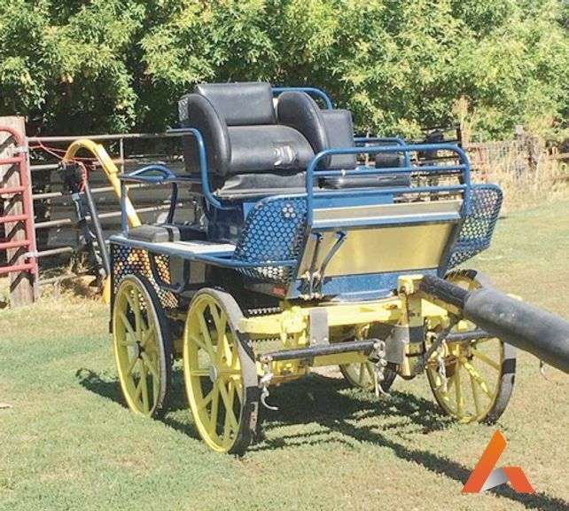 Marathon Cart. Padded fully adjustable length team pole. HEAVY ...