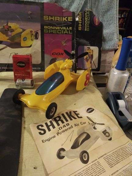 Vintage Shrike Bonneville Special Cox Motor .049 Engine Powered - Lil ...