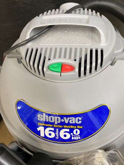 Shop-Vac contractor series wet/dry vac 16 gallon 6.0 peak hp - Lil ...