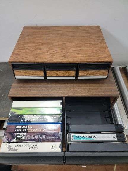 VHS Vintage Storage Drawers. 4C - Lil Dusty Online Auctions - All ...