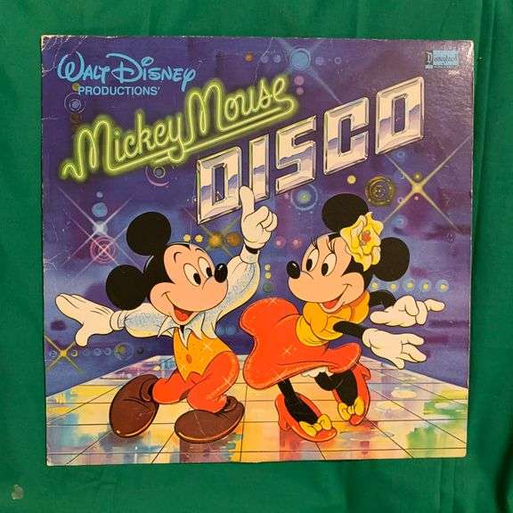 Walt Disneys production Mickey Mouse DISCO ; Vintage LP album - Lil ...