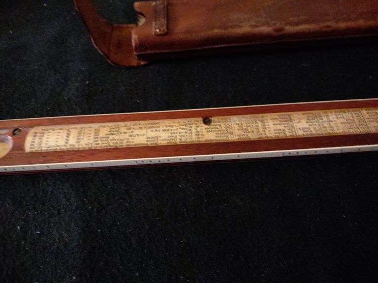 Slide ruler - Lil Dusty Online Auctions - All Estate Services, LLC
