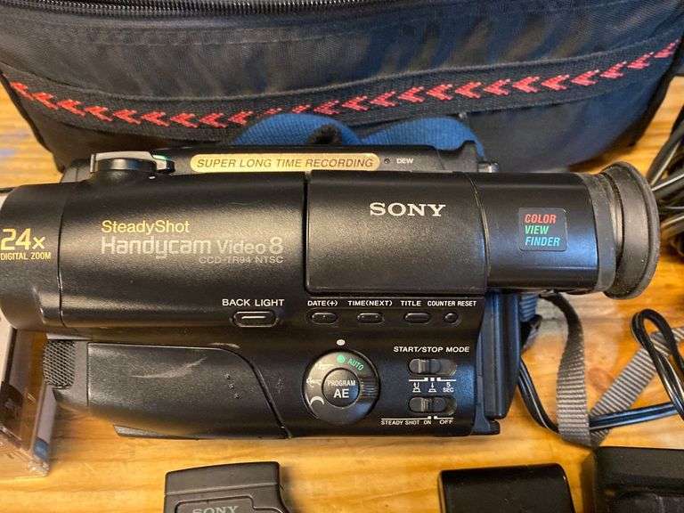 Sony SteadyShot Handycam Video 8 with accessories - Lil Dusty Online ...