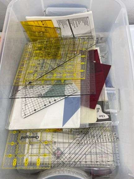 Quilt measuring tools. 3a - Lil Dusty Online Auctions - All Estate ...