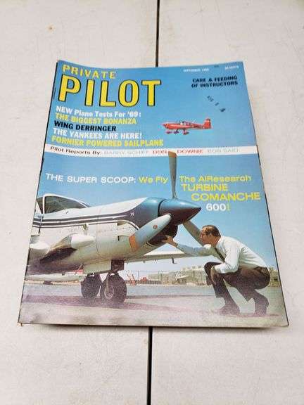 Private Pilot Airplane Magazine 60s/70s - Lil Dusty Online Auctions ...