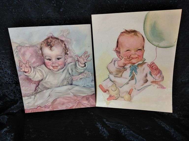 Thirteen Magazine Clippings of Cute Babies - Lil Dusty Online Auctions ...