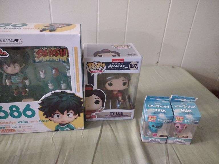 686, POP Ty Lee, Stitch & Angel - Lil Dusty Online Auctions - All ...