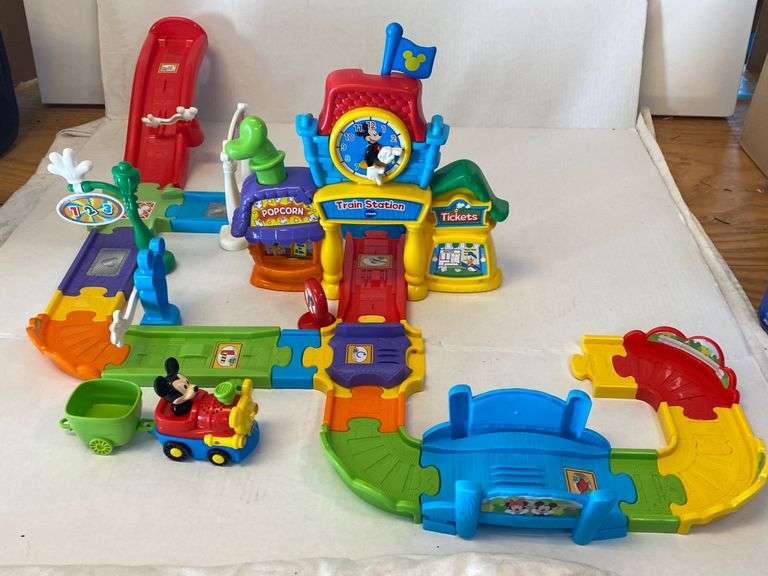 VTech Go! Go! Smart Wheels Mickey Mouse Choo-Choo Express - Lil Dusty ...