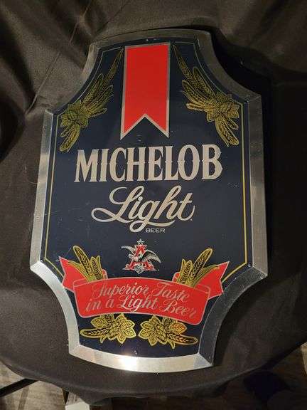 Michelob Beer sign - Lil Dusty Online Auctions - All Estate Services, LLC