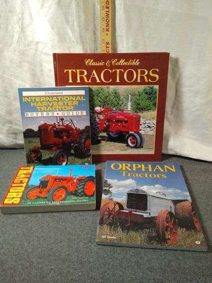 4 Tractor books, classic & collectible tractors, orphan tractors ...