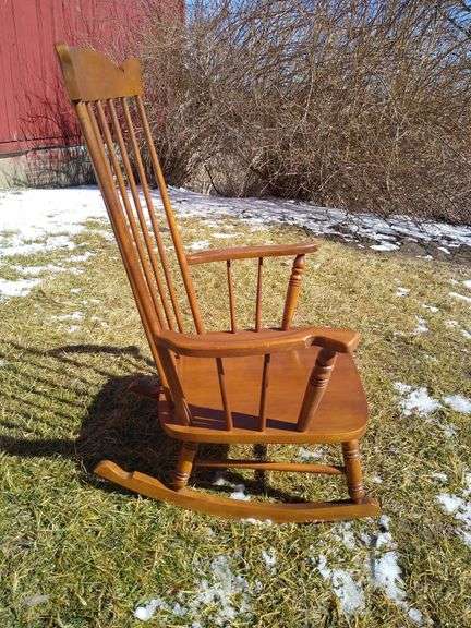 Antique Tell City Rocking Chair