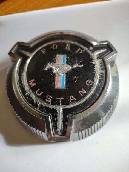 1965 Ford Mustang gas cap with running horse - Lil Dusty Online ...