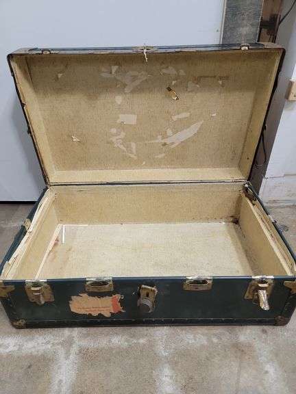 Antique Genuine Vulcanized Trunk Fibre Binding made by Taylor ...