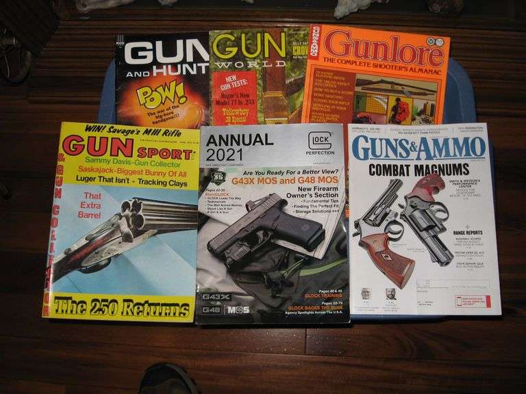 SIX GUN MAGAZINES-1974 GUN SPORT-GUNS & AMMO-OTHER - Lil Dusty Online ...