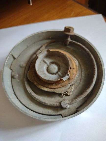 1965 Ford Mustang gas cap with running horse - Lil Dusty Online ...