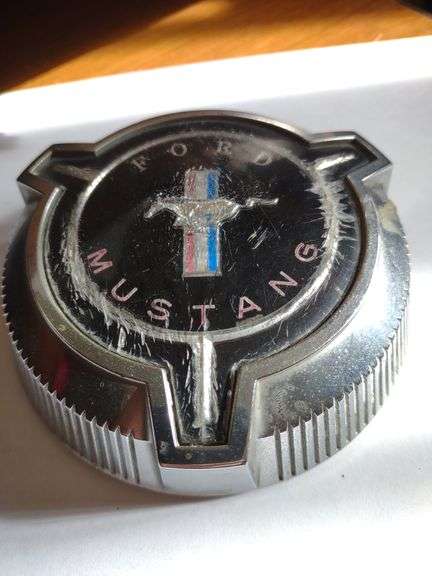 1965 Ford Mustang gas cap with running horse - Lil Dusty Online ...