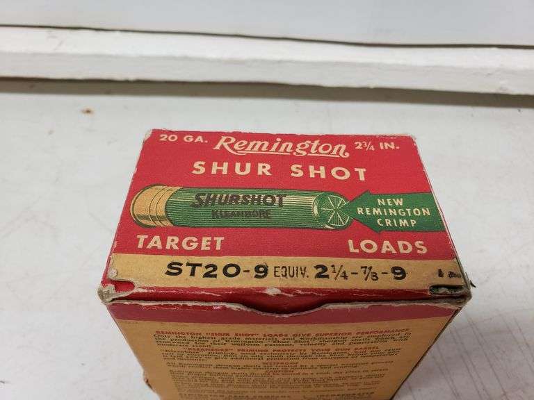 Remington Shur Shot Shells - Lil Dusty Online Auctions - All Estate ...