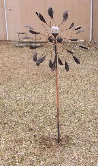 Copper Double Wheel Whirly Windmill Yard Art - Lil Dusty Online ...