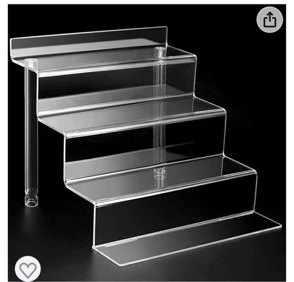 Acrylic Tiered Display Stand Shelf, pack of 3. 2c - Lil Dusty Online ...