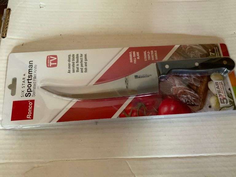 Ronco Sportsman serrated fillet six star knife #8 - Lil Dusty Online ...