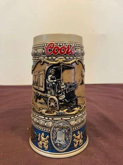Coors beer stein 1989 Edition - Lil Dusty Online Auctions - All Estate ...