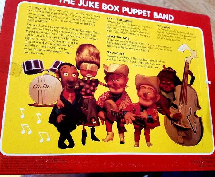 Shining Time Station 1993 5 Figures Tex, Rex, DiDi, Grace, Tito New in ...